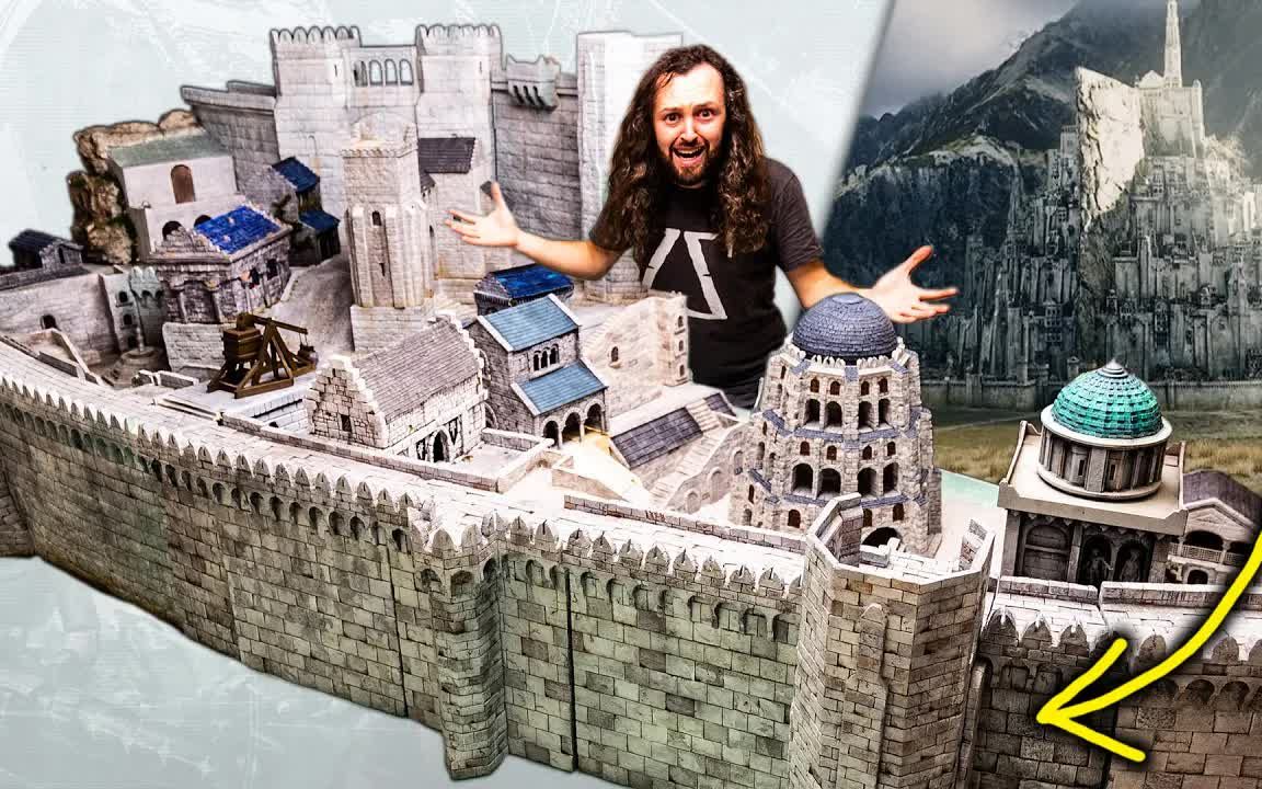 【场景模型(分享)——油管历史上最大的场景项目!我们从指环王中构建 ...