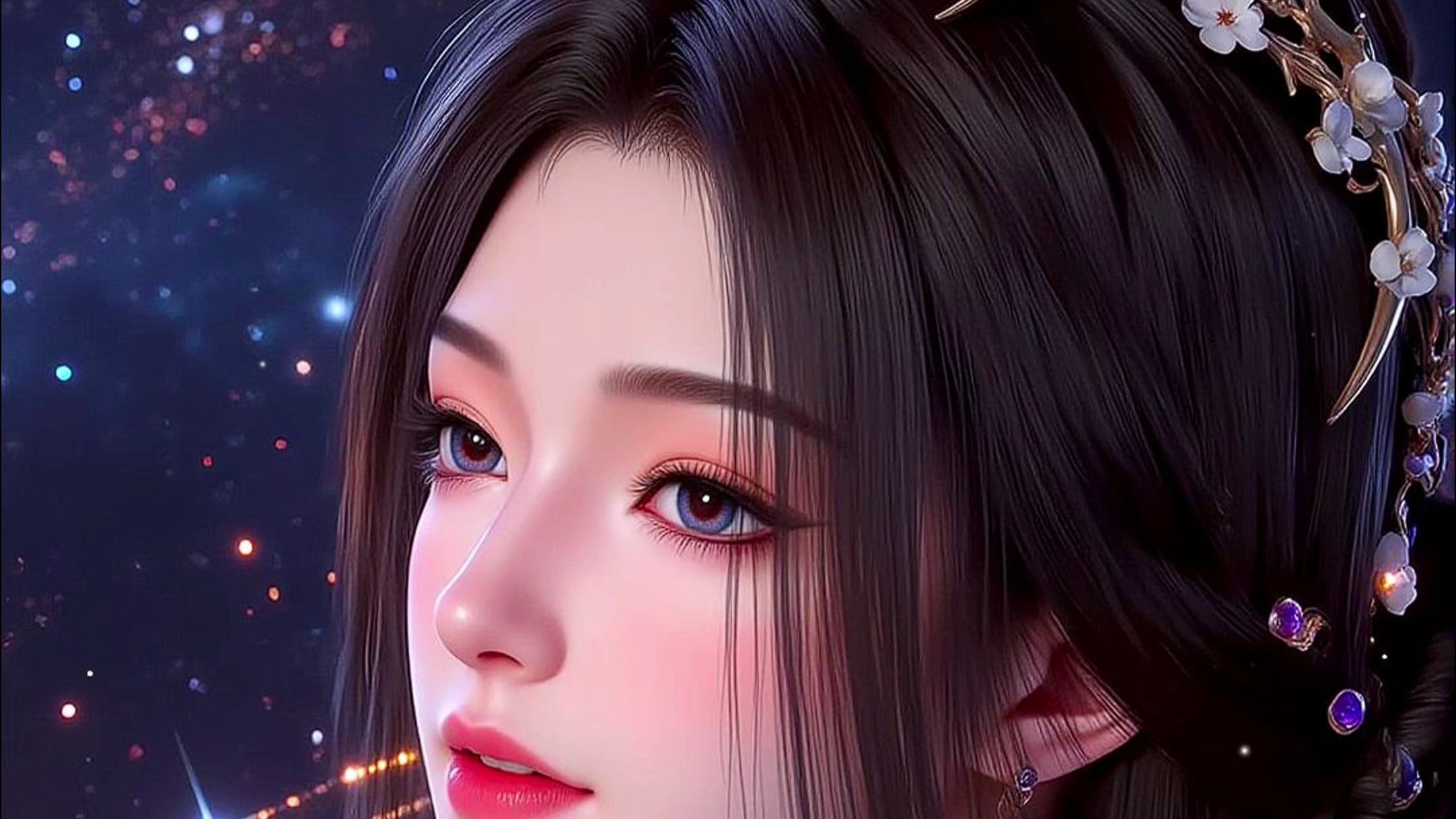 697期凡人修仙传妙音门紫灵6K高清壁纸赏析 满血75P