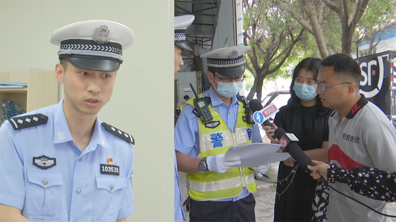 快递配送员交通违法?交警上门讲交规,这些“雷区”可别碰
