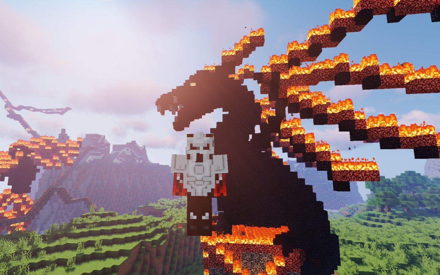 关于一个萌新在20年疫情期间不知道创世神的情况下玩网易我的世界这...