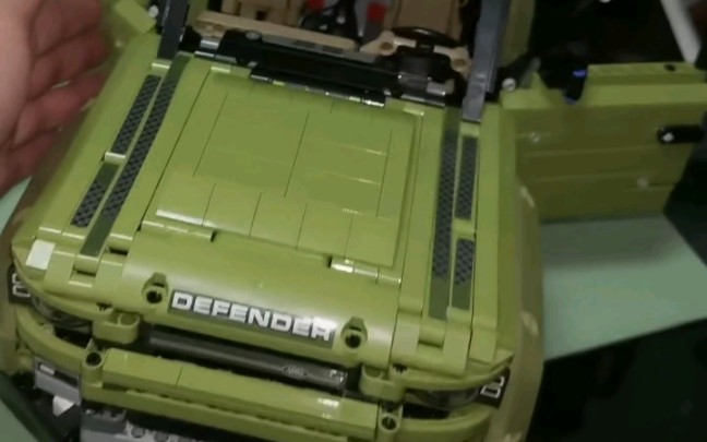 路虎卫士42110 平行复刻 4电机版本 M电机换挡 2个L作为动力