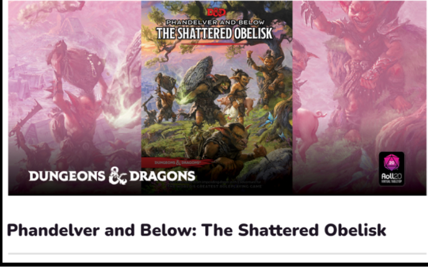 【D&D5E】龙与地下城——1分钟模组介绍:破碎的方尖碑_单机游戏...