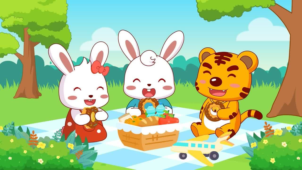 兔小贝儿歌 第834集 分享真快乐