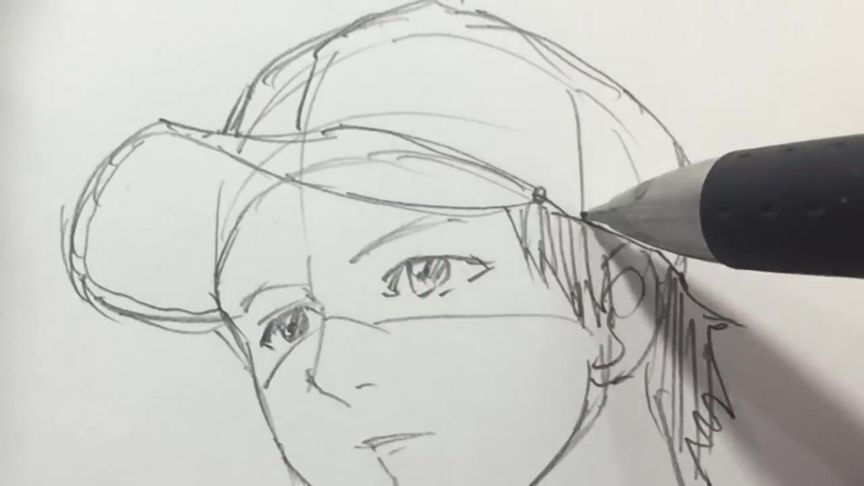 很多人觉着帽子很难画!那我们就来看看职业漫画家是怎么绘制不同...