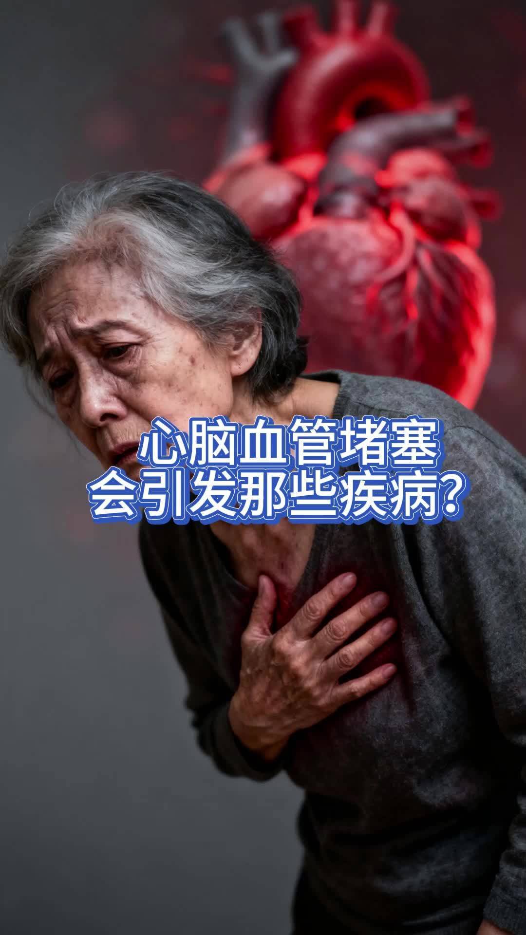 心脑血管堵塞会引发那些疾病?别不当回事一定要注意