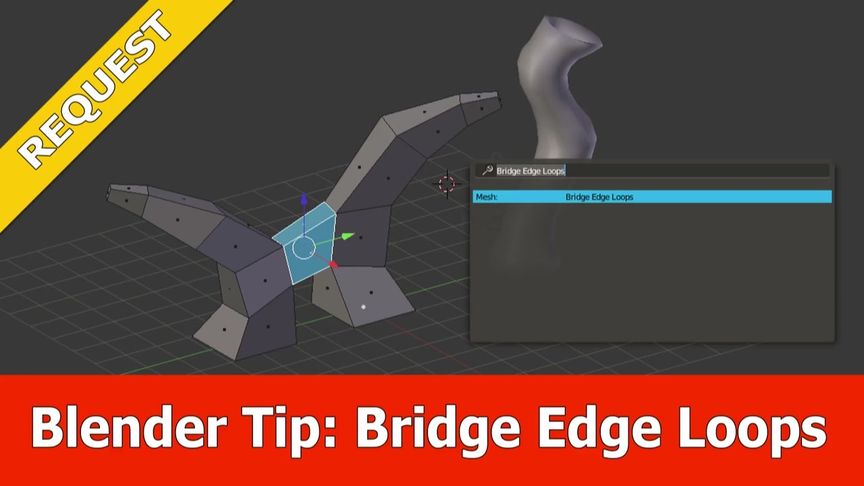 Blender-建模技巧-桥接循环边的使用规范