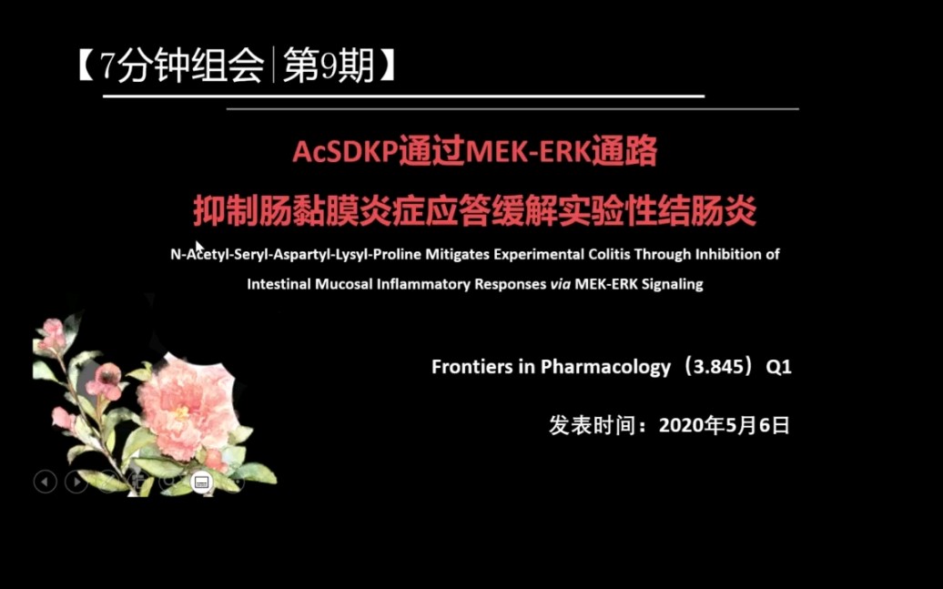 【医学生文献汇报|第9期】研究生可模仿的结肠炎小鼠研究思路| 3分1...