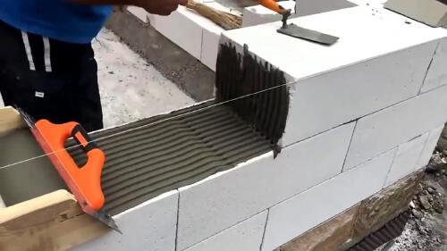 这样的砌砖方法,应该全面普及!结实又简单!