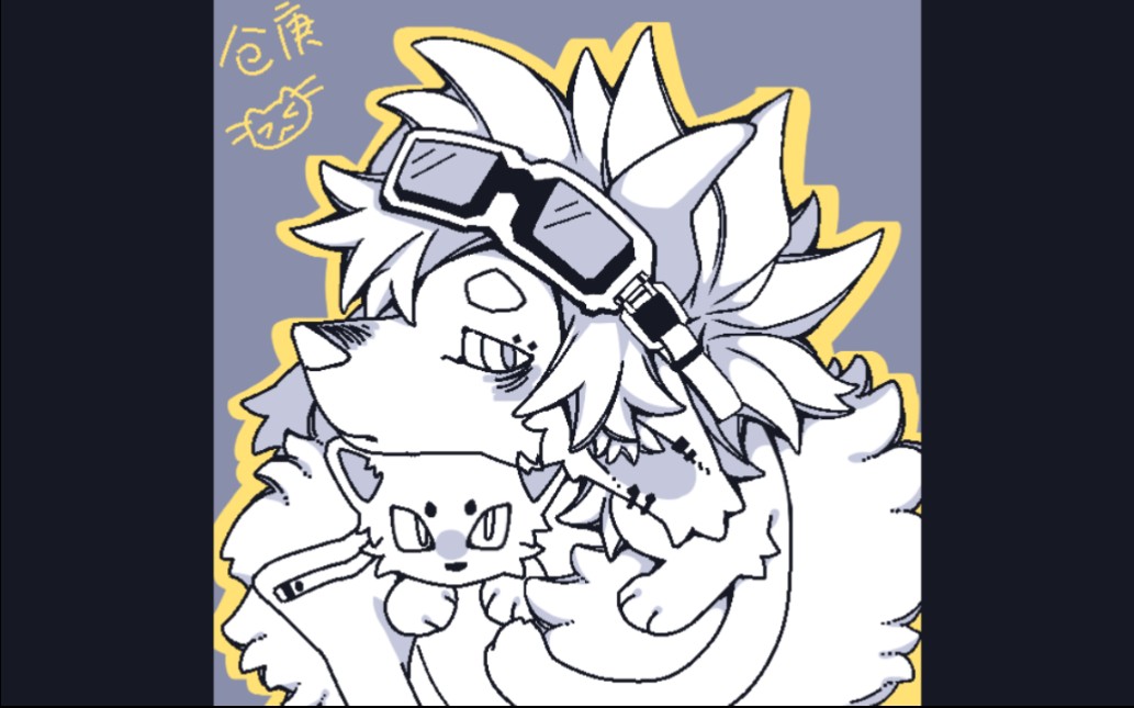【指绘】画世界两分钟平平无奇的描线