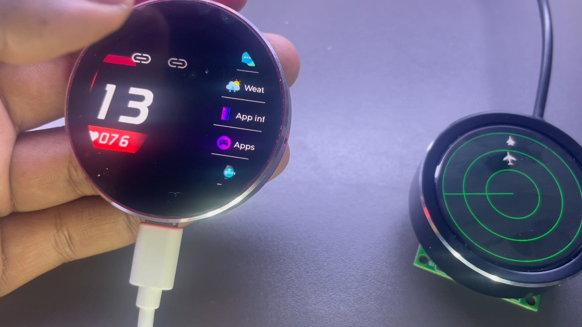 ...项目-ESP32 智能手表GUI适配到优奕视界的AMOLED ESP32智能屏