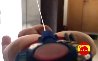 网友自制蜘蛛侠蛛网发射器,居然真能粘住,附制作教程