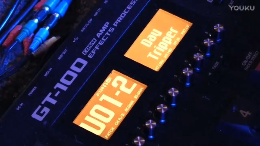 Roland罗兰Boss电吉他综合效果器LOOP乐句循环GT-100专业舞台演出