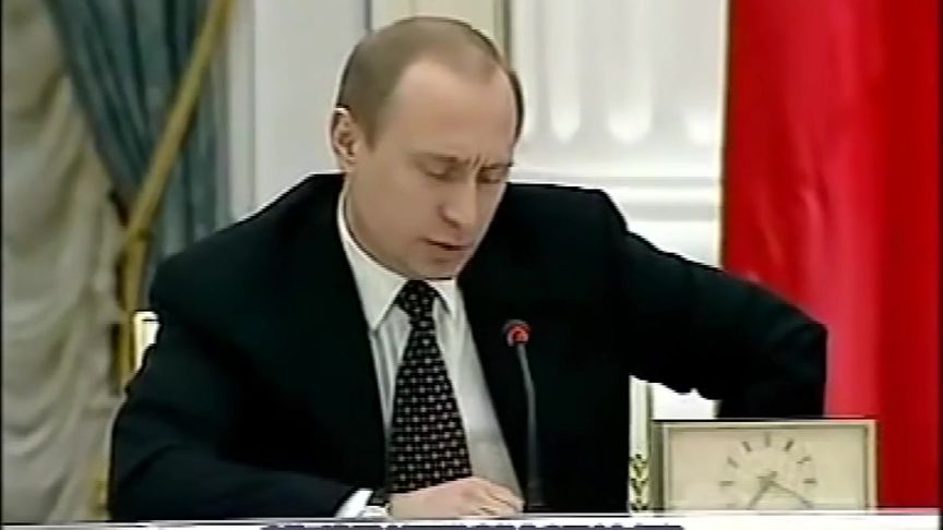 铁腕总统:普京! 普京就职初期