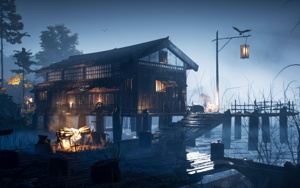 天池客栈,古代场景CG动画,UE4讲述的故事