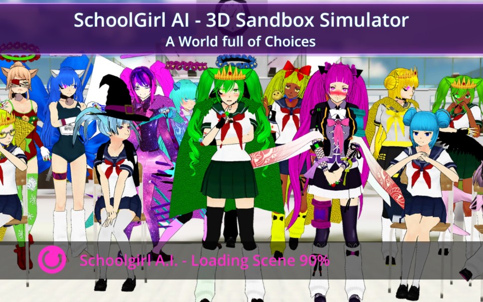 少女学园AI模拟器联机手机版