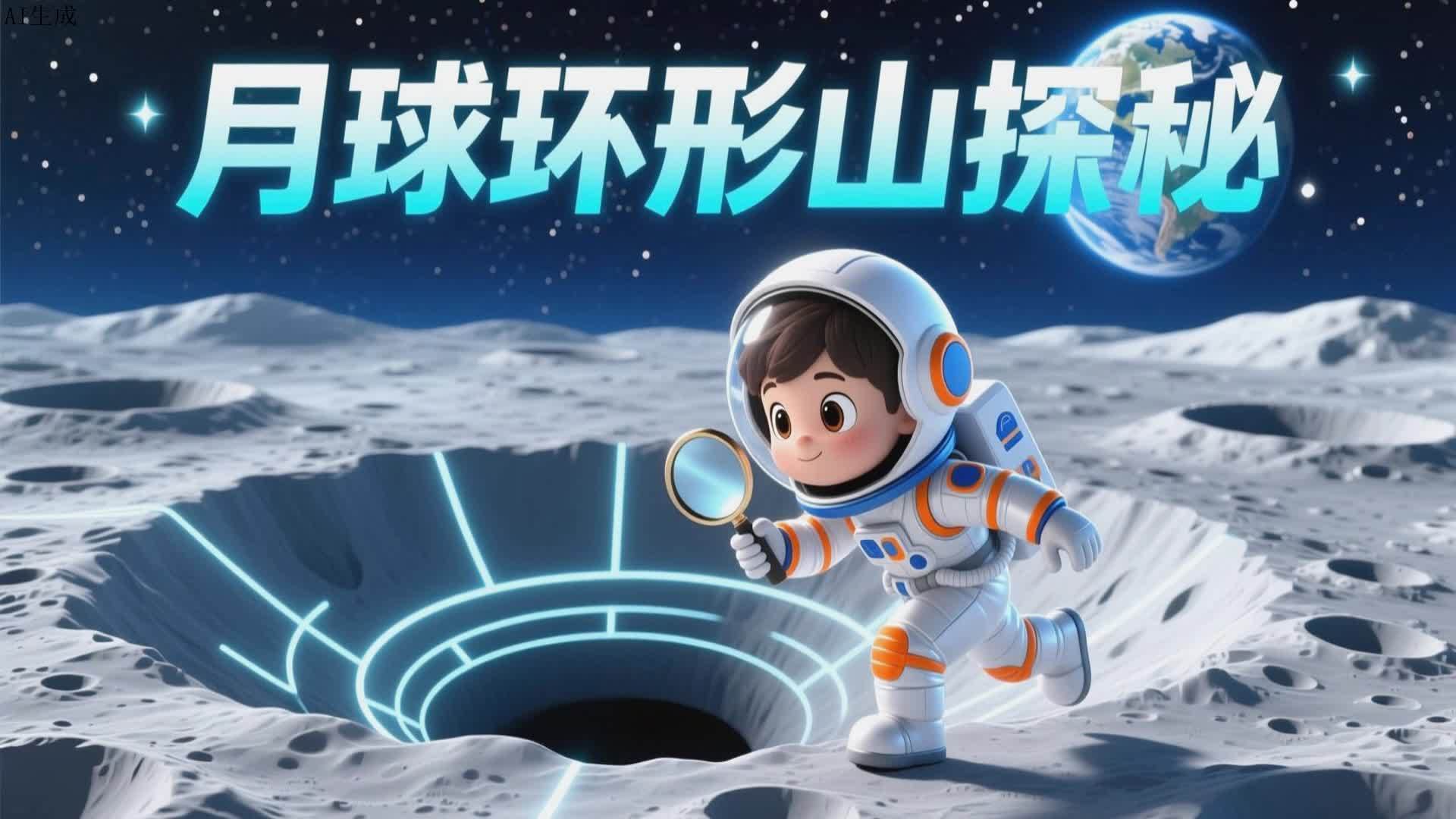 探索月球环形山真相揭秘科学解析