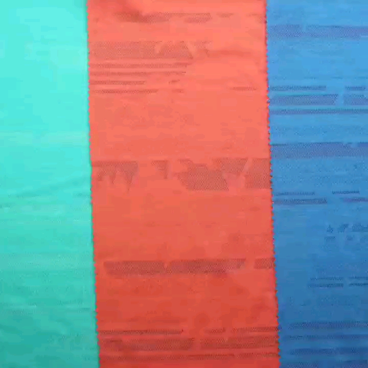 时尚T恤面料针织纬编后整速干仿烂花短纤低弹全涤提花汗布单面布 ...