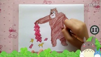 熊出没 熊二 简笔画