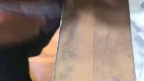 天然石头镜子,纯手工加工制作流程,价值不菲