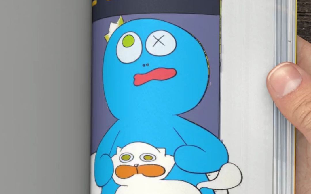 撸猫真的很解压3D动画手翻书