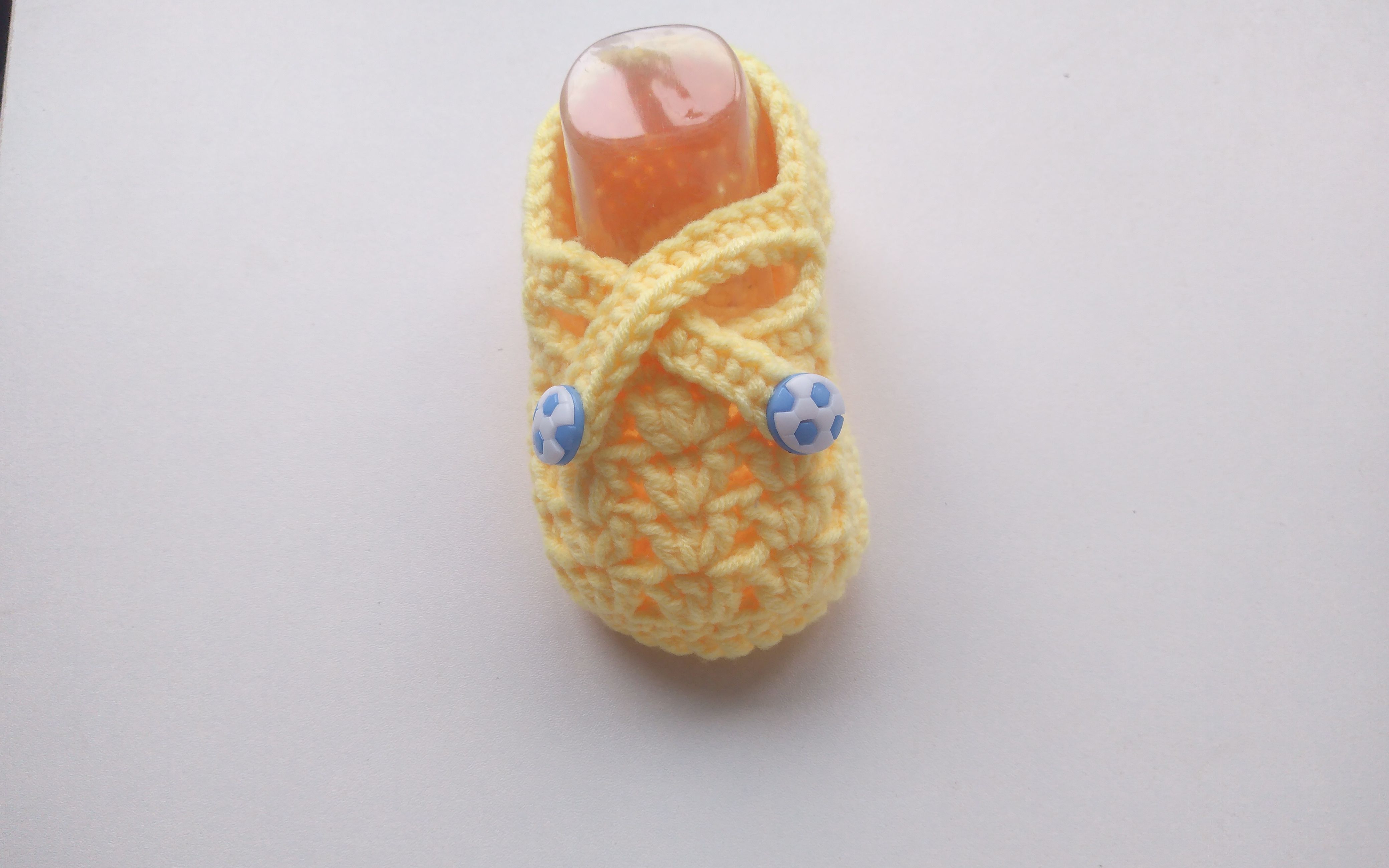 第4集春季宝宝鞋钩针教程