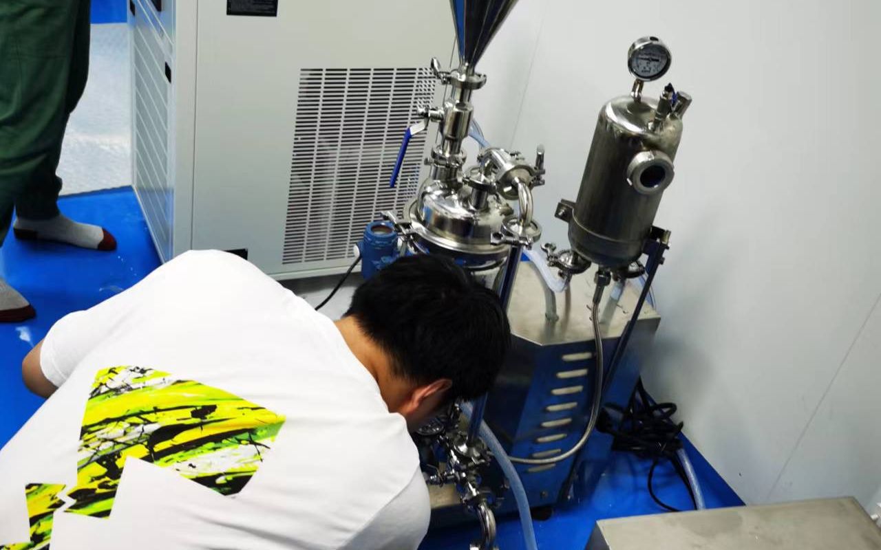 医药透明质酸钠修复贴高速胶体磨