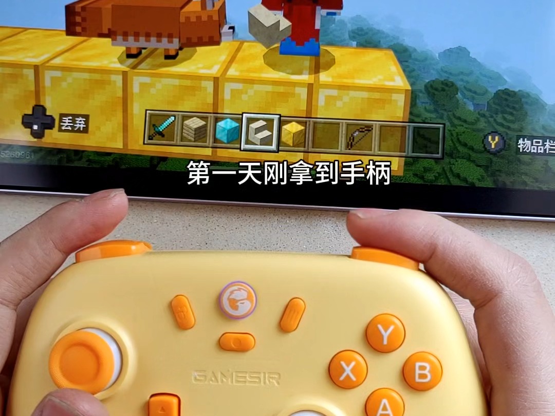我的世界手柄教学篇,我的世界用手柄到底好不好用,mc冷知识,花雨庭...