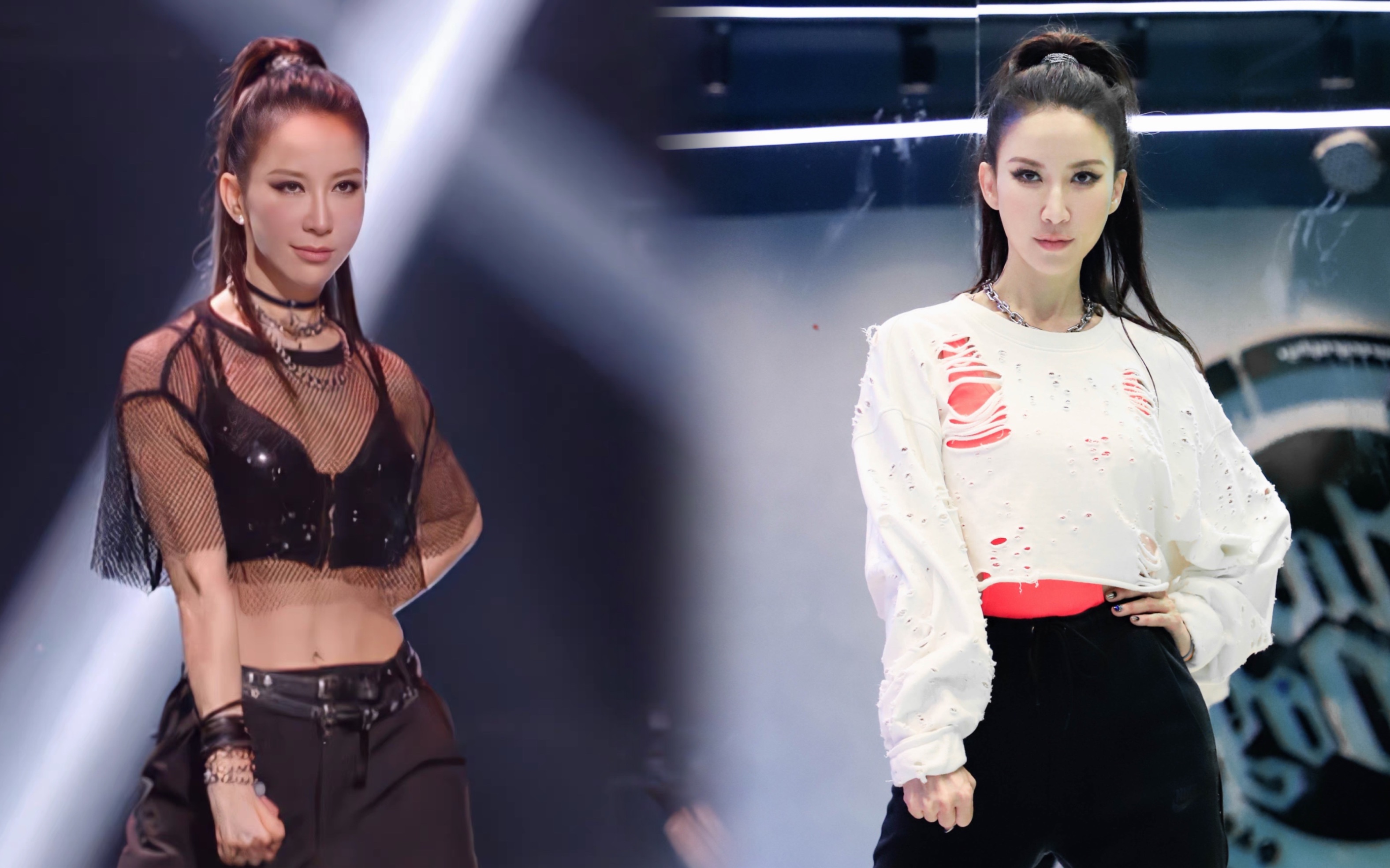 【CoCo李玟】《我恨我痴心》舞蹈!练习室与现场版有小小差别,你看...