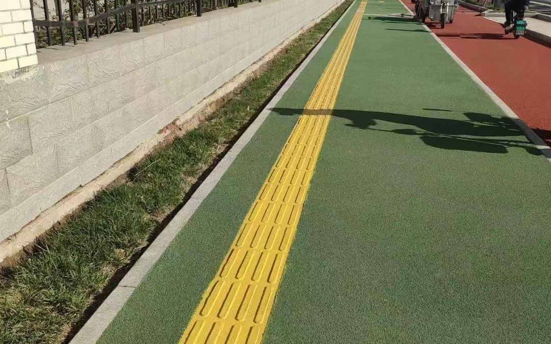 现浇金刚盲道 现浇盲道施工方法