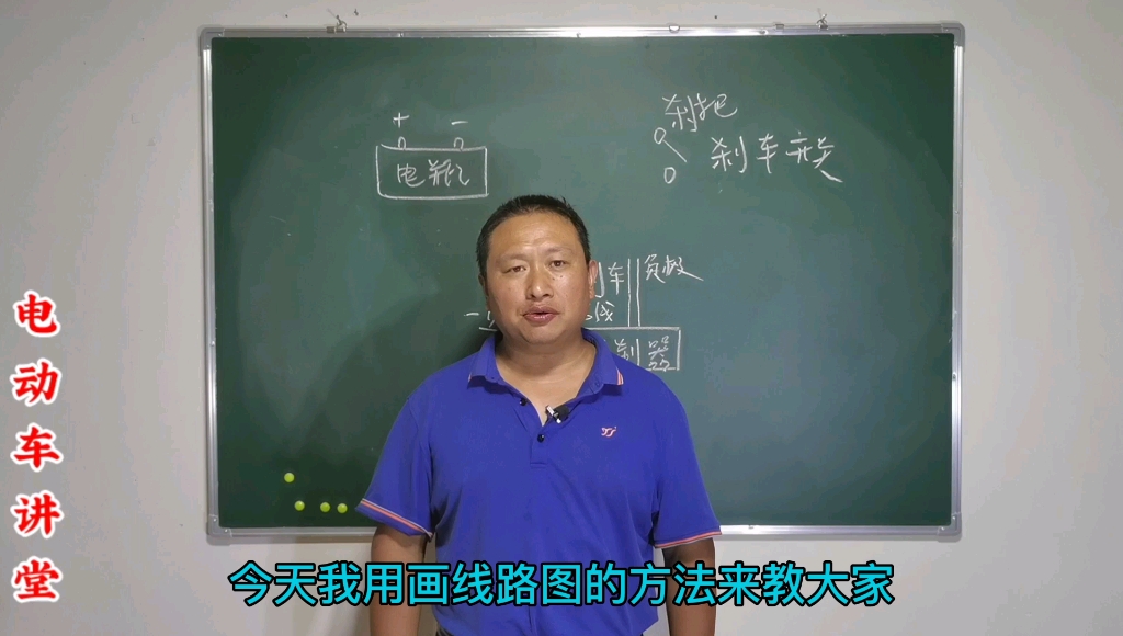 电动车刹车断电功能,刹把,控制器是如何接线的,师傅这次画图!