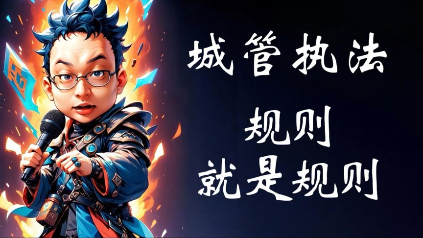 城管执法,规则就是规则
