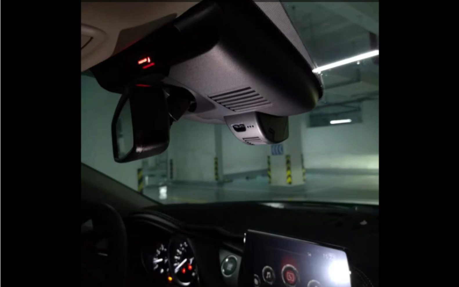 马自达6阿特兹专用行车记录仪,免走线完美安装,海思芯片效果强大!