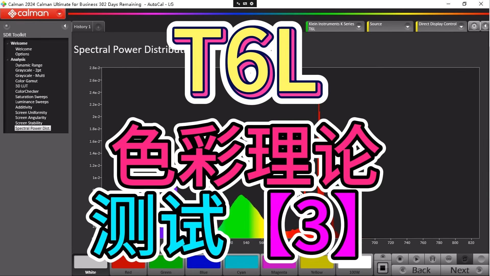 TCL T6L【3】色彩理论测试,指标达标,总体不错,接下来对比谁呢?大家...