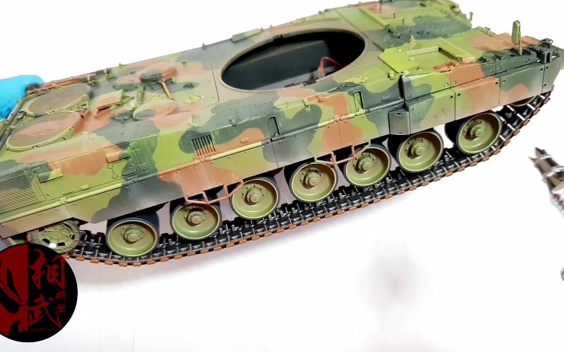 【相武模型】【1/35】【豹2A7】模型制作【第九集】【超改手艺手工...