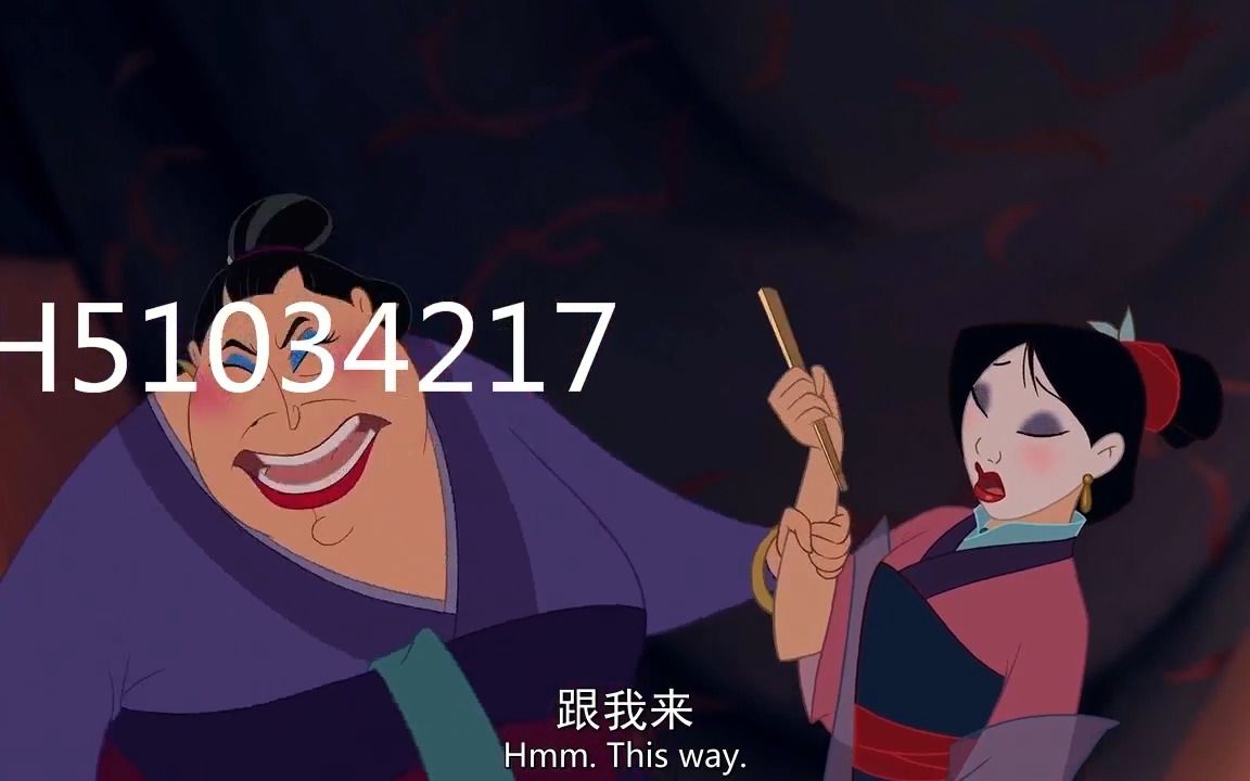 花木兰,3分42秒,4女,英语配音视频素材