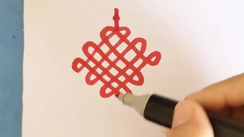 简单易学的中国结来了