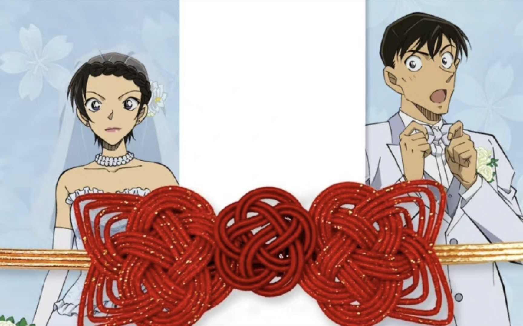 【高木涉×佐藤美和子】柯南第一对走进婚姻殿堂的CP