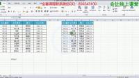 财务excel表格 excel常用技巧 会计excel做账