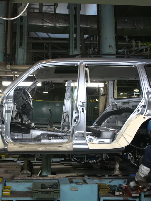 汽车制造全过程,揭秘三菱帕杰罗制作工艺,终于知道怎么生产