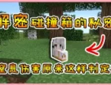 我的世界盘点:解密MC碰撞箱的5个秘密!窒息伤害原来这样判定?