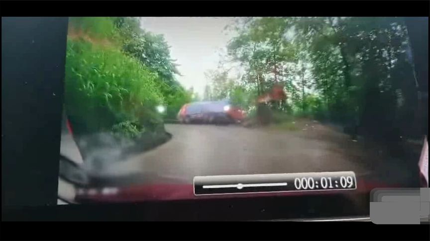 雨天路滑,注意行车安全!