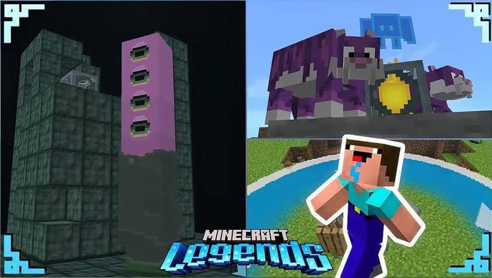 我的世界传说基岩版模组登场,会拆家的悦灵就是强!!