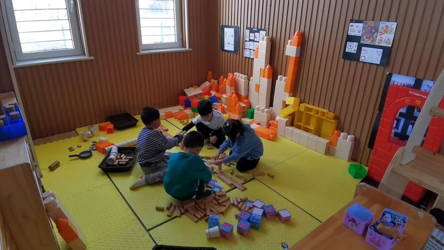 小班幼儿建构游戏