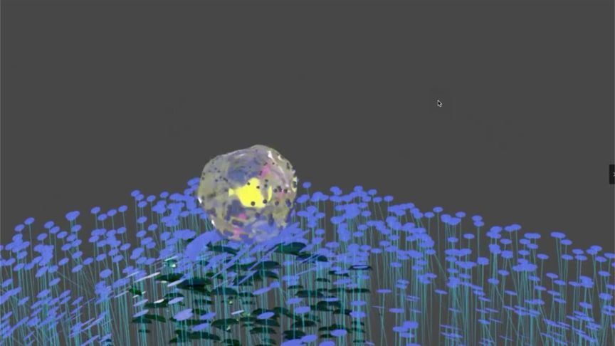 blender 几何节点 几何接近 草地案例 思路分析
