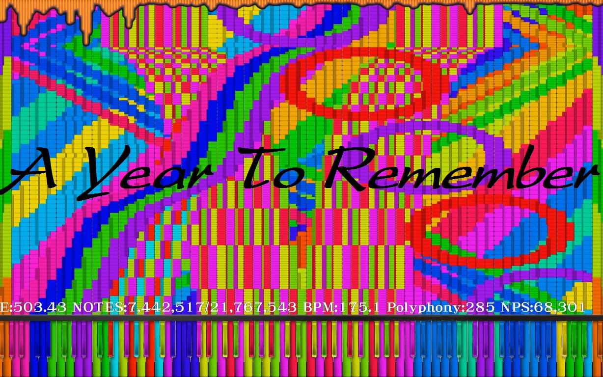 【黑乐谱】值得纪念的一年 (A Year To Remember v17)