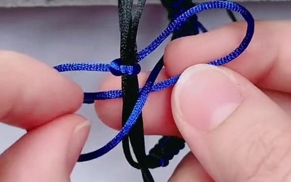 【编织】简单好看的手绳,看了就会