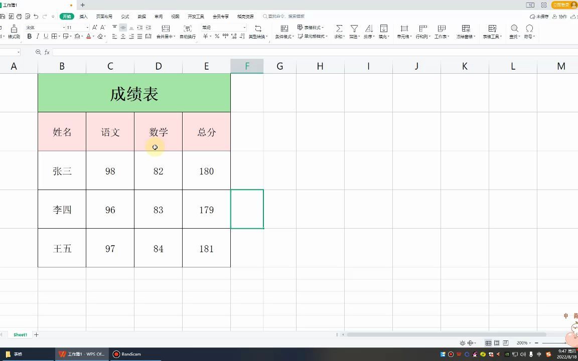 电脑表格制作初学教程,WPS表格制作教程,Word办公软件