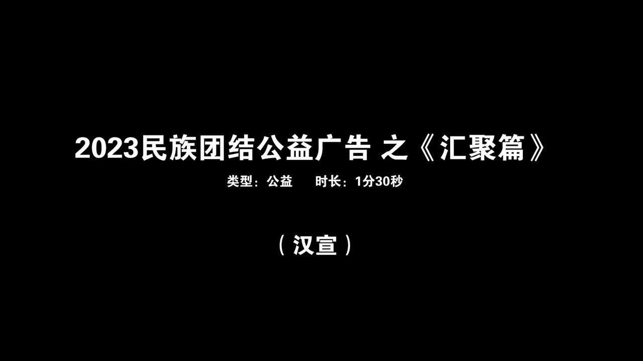 #民族团结《汇聚篇》公益宣传#铸牢中华民族共同体意识