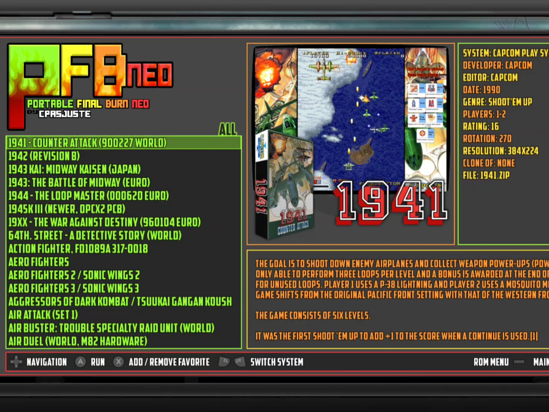 switch模拟器试玩pfba街机模拟器!使用方法类似于上个视频nro