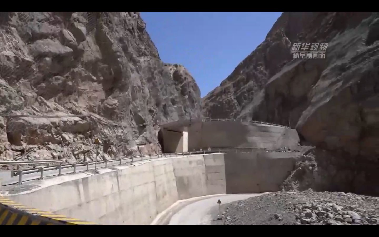 探访“新疆三峡”阿尔塔什水利枢纽工程